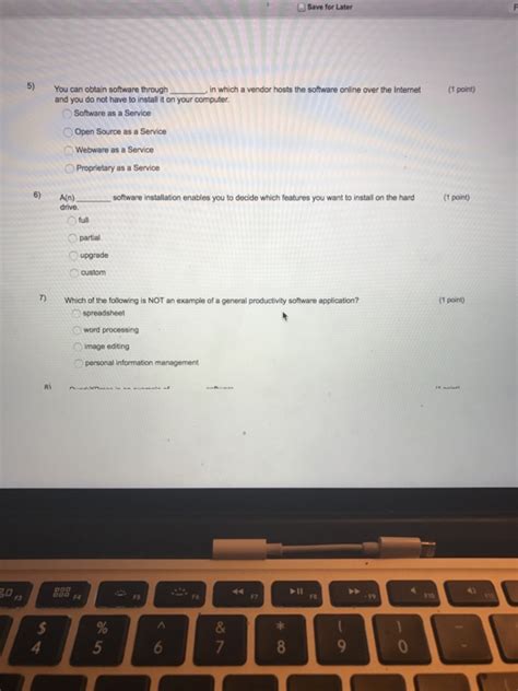 Solved Application Software Helps Run The Computer And Chegg
