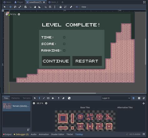 Learn Godot By Making A D Platformer Part Level Progression DEV Community