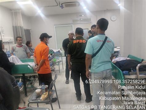Kecelakaan Bus Di Tol Cipali Satu Warga Tangsel Meninggal Dunia