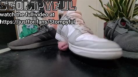 Babe Guy Tramples Cock Till Cum TRAILER ThisVid Com