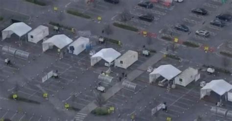 Ikea Parking Lot In London Becomes Coronavirus Testing Area For Health