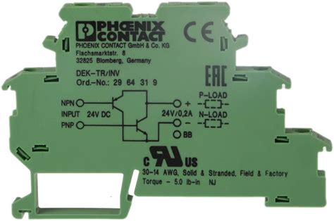 Phoenix Contact Interface Relay Module Rs Components Indonesia