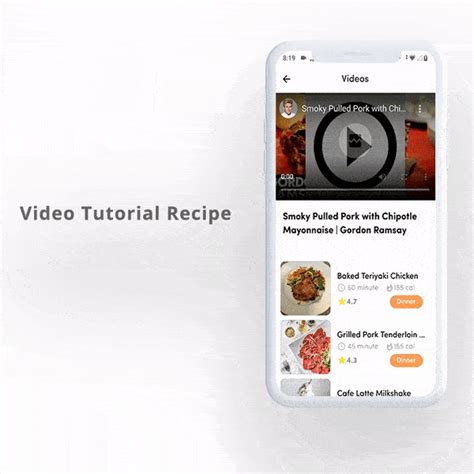 Reciper美食烹饪食谱菜谱Flutter手机APP源码带后台V2 0 0 云创源码
