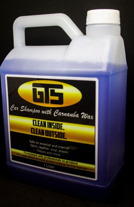 GTS Car Shampoo With Carnauba Wax Liter Lazada PH