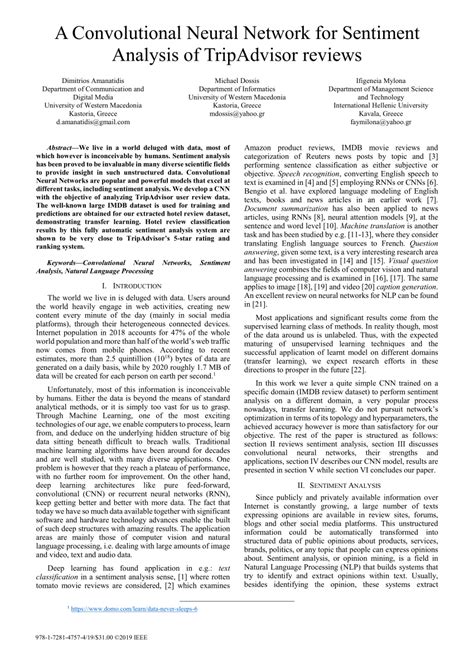 pdf a convolutional neural network for sentiment analysis of