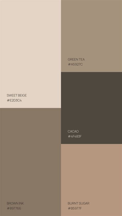 Neutral Color Palette Burnt Sugar House Color Palettes Color