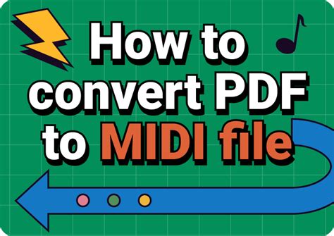 Best Solutions On How To Convert PDF To MIDI File