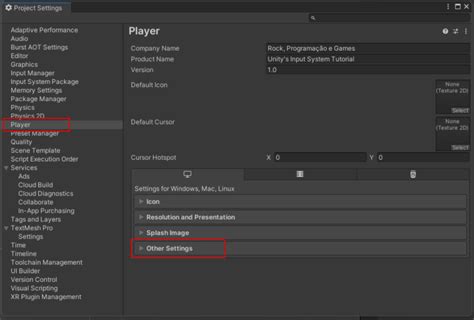 Como usar o novo Input System da Unity Rock Programação e Games