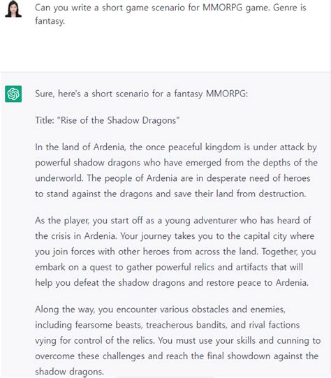 게임도 만드는 챗gpt 게임하자” 한마디에 10초만에 시나리오 완성