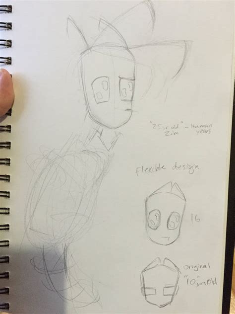 Zim Age Doodles By D3vn1 On Deviantart