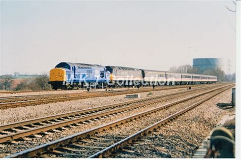 Rail Photo Class 37 37803 Hauls Failed 47830 Didcot Parkway 3496 To