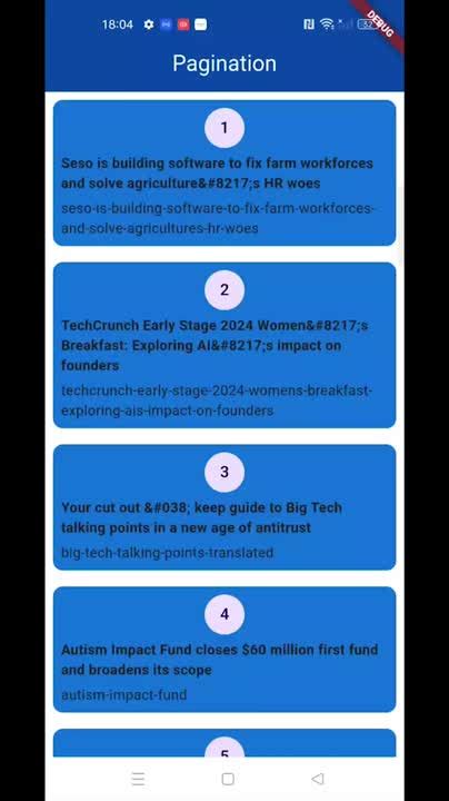 Pagination In Flutter Breaking Down Data Into Pages Abi Wakkas Posted On The Topic Linkedin