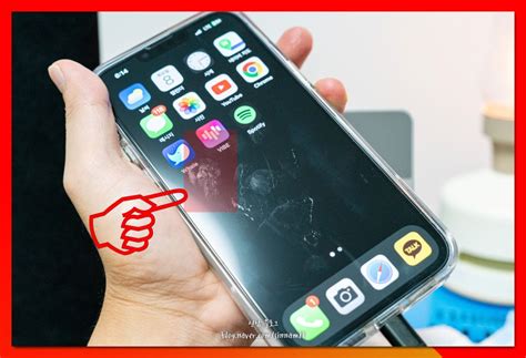 아이폰 화면 터치 안됨 안될때 오류 해결 방법 네이버 블로그