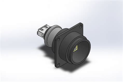 Usb Panel Female STEP IGES SOLIDWORKS Other D CAD Model GrabCAD