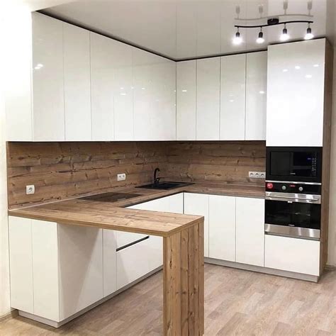 Кухня з барною стійкою дизайн інтерєру ідеї 89 фото