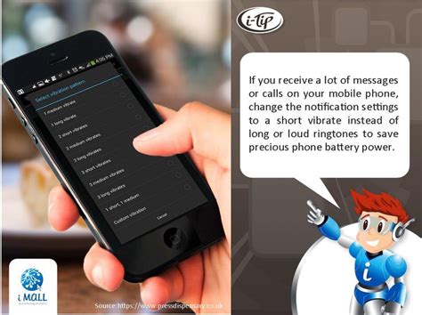 Save Battery Power With Short Vibrations