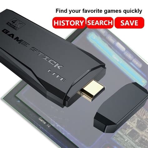 Comprar Game Stick 4k Lite Retro 2 Controles Sem Fio Mais De 20 000