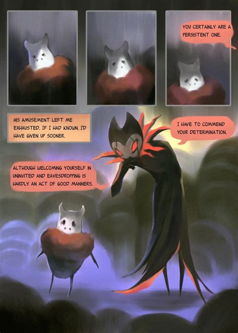 Hollow Knight Grimm Troupe Comic Part 2—page 14 Knight Grimm A Hat