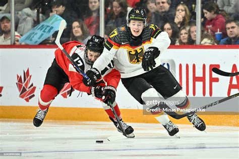 Luca Hauf Of Team Germany And Ian Scherzer Of Team Austria Skate