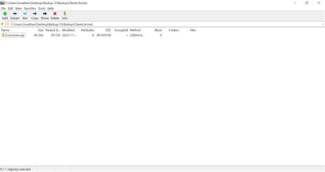Encrypt Directories And File Names Within A Zip Archive Using Zip Jonathan Crozier