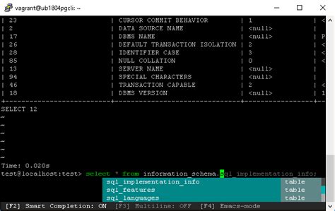 Serverあれこれ Vagrantでpgcliとpostgresql10がインストールされた仮想マシンubuntu1804を構築する。