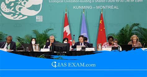 Kunming Montreal Global Biodiversity Framework Gbf
