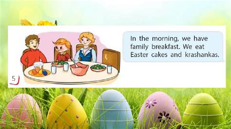 Англійська мова 3 клас НУШ Start Up Губарєва Павліченко презентація Великдень Unit4 Lesson6 7
