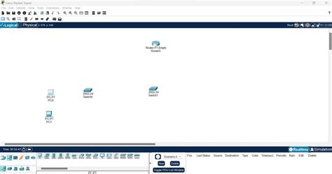 Konfigurasi Topologi Static Routing Dan Dhcp Pada Cisco Packet Tracer