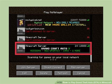 How To Play Grand Theft Auto Gta In Minecraft 11 Steps
