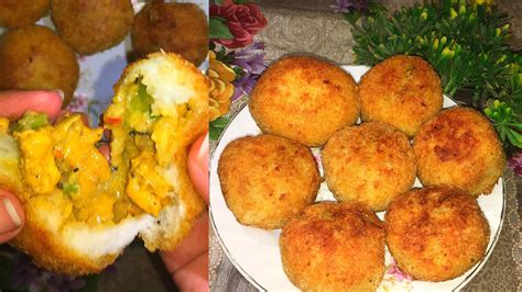 Bread Chicken Balls Recipeبریڈ چکن بال Lahori Cuisine Youtube