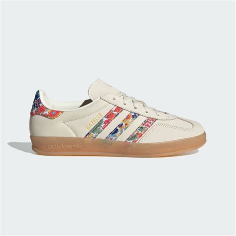 أحذية - حذاء Gazelle Indoor x Liberty London - أبيض | أديداس السعودية