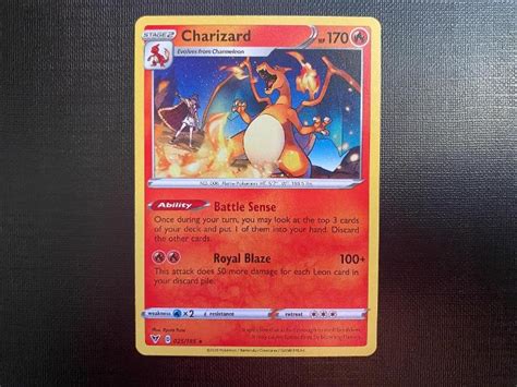 Pokémon karta Charizard VIV Vivid Voltage non holo Aukro