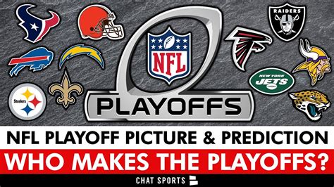 Nfl Playoff Picture Predictions For Nfc And Afc Division Standings