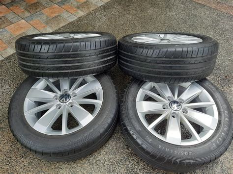 Vw R16 Mags And Tires Car Parts And Accessories Mags And Tires On Carousell