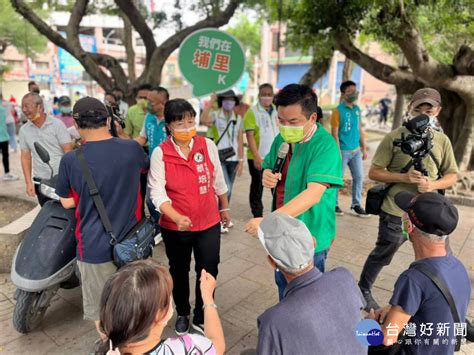 蔡培慧南投掃街 陳時中指派發言人莊瑞雄南下輔選 Beanfun
