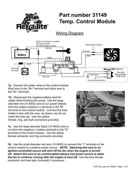 Flex A Lite Controller Wiring Diagram Wiring Diagram