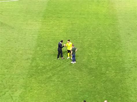 Τα συγχαρητήρια του Καρυπίδη σε Ένινγκ και Μπερτόγλιο Photos Pressaris Gr