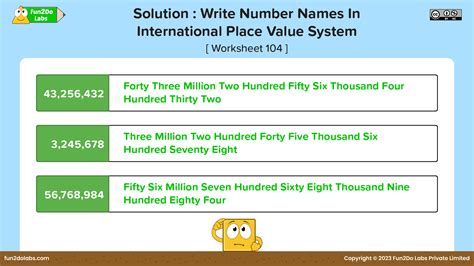 international system of numeration