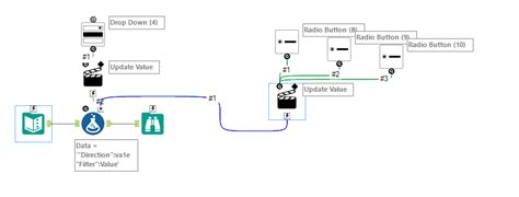 solved incorrect value from radio button alteryx community