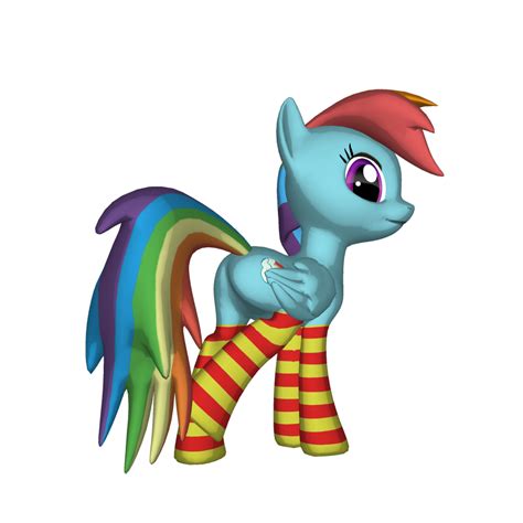 Rainbow Dash With Socks By Kittycutiemeow On Deviantart