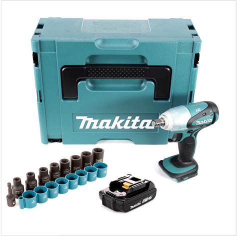 makita dtw 251 a1j akku schlagschrauber 18 v 230 nm 1 2 1x akku 2 0