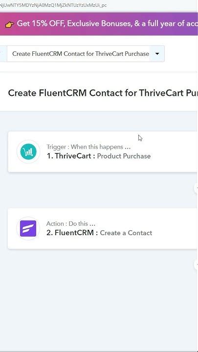 Thrivecart Fluentcrm Integration Shorts Fluentcrm Automation