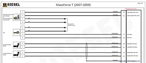 Maxxforce 7 Ecm Wiring Diagram At Rachel Enderby Blog
