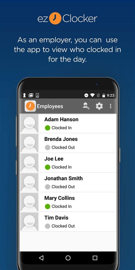 Ezclocker Employee Time Tracking And Scheduling For Android Download