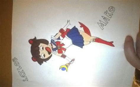 Sailor Mako By Coloringwitheyeliner On Deviantart