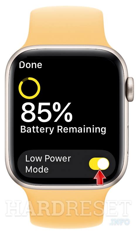 Disable Power Saving Mode APPLE Watch SE Gen Mm How To HardReset Info