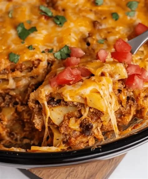 Taco Potato Casserole Recipe