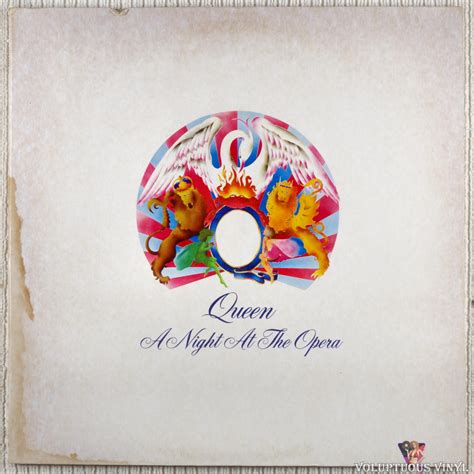 Queen ‎ A Night At The Opera 1970s Vinyl Lp Album Voluptuous