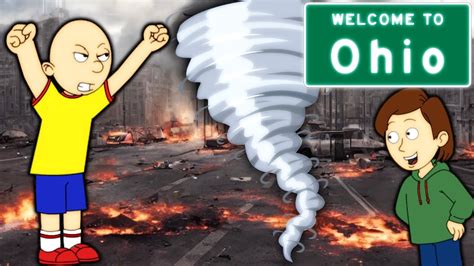 Caillou Creates A Tornado In Ohio Ungrounded Youtube