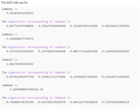 Solved Eigenvalues And Eigen Vectors
